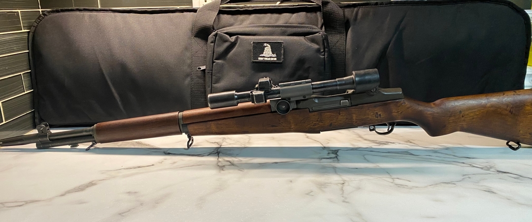 M1 Garand Beretta Sniper w/ Original WW2 M84 Scope 30-06 · Sporting ...