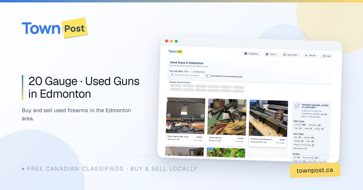Used Guns in Edmonton · TownPost