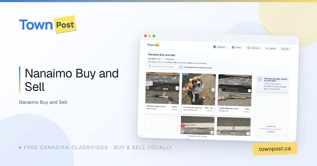 Nanaimo Buy and Sell · TownPost