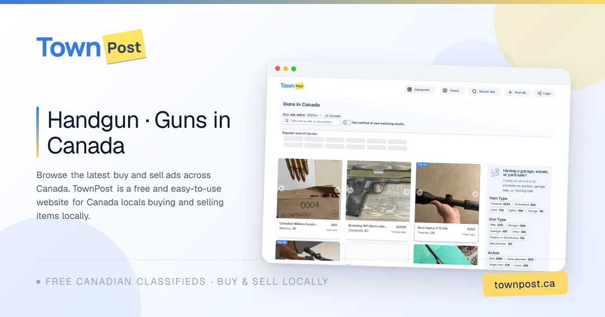 Shotgun · Guns in Canada · TownPost