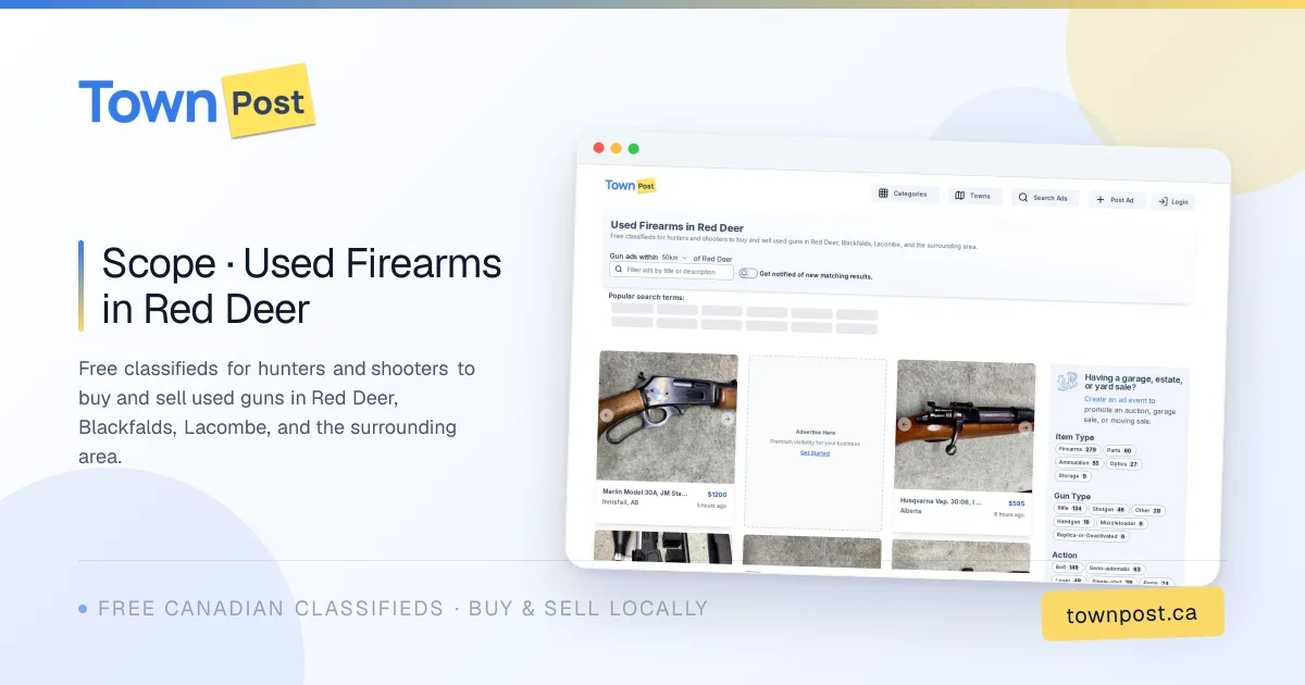 Scope · Used Firearms in Red Deer · TownPost